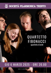 Reserve entradas para STAGIONE 2025 - QUARTETTO FIBONACCI en marzo 6 2025 | Trento | Società ...