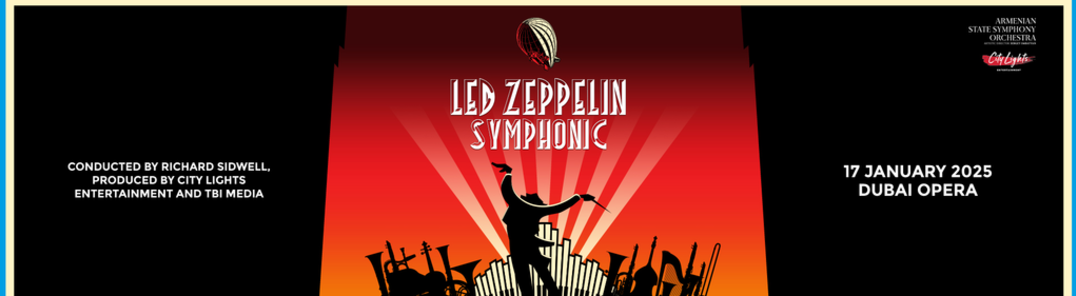 Led Zeppelin Symphonic, Dubai Opera, January 17 2025, Dubai, United ...