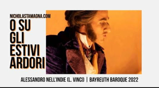 Alessandro Nell'Indie, Bayreuth Baroque Opera Festival, 07 - setembro 11 2022, Bayreuth ...